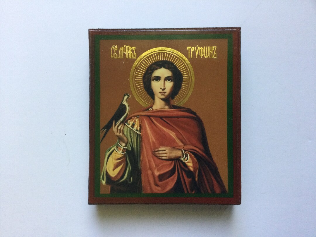 Vintage Russian Orthodox Wood Handcrafted Pocket Size Icon - Etsy