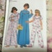 Simplicity 8127 Sewing Patterns, Uncut Vintage Girls Nightgown Pajamas ...