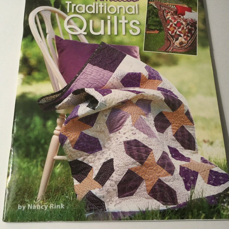 Timeless Traditional Quilts Quilting Pattern Book Nancy Rink - Etsy