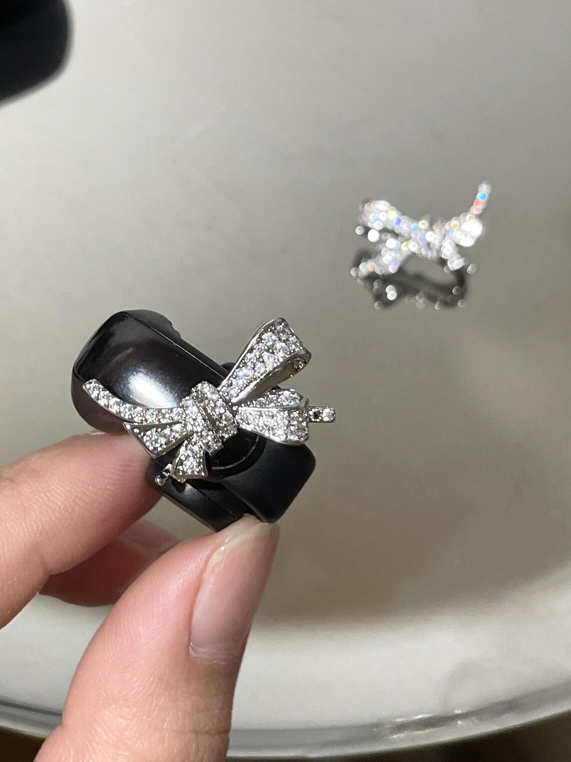 Handmade Bowknot Earbuds Jewelry for Bose Ultra – Elegant Earphone ...