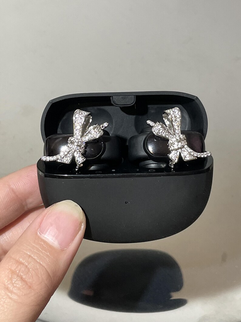 Handmade Bowknot Earbuds Jewelry for Bose Ultra – Elegant Earphone ...