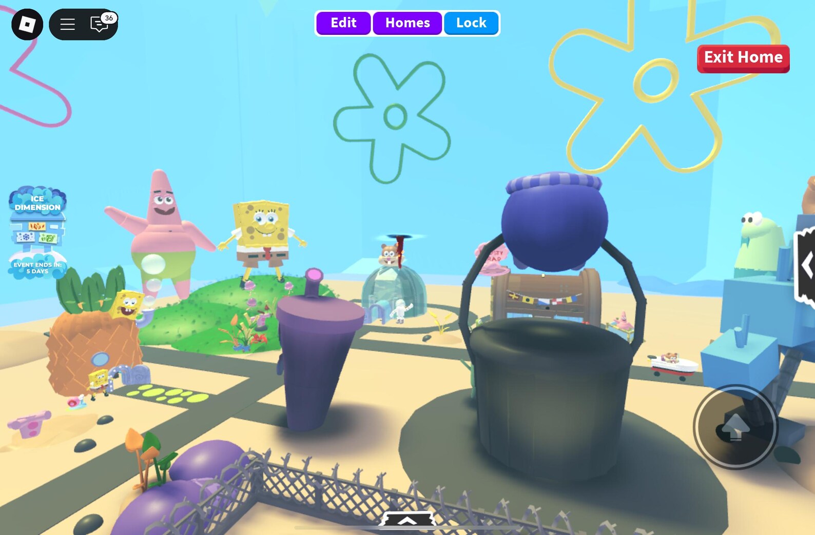 Awesome Spongebob Bikini Bottom Roblox Adopt Me Home House Build! - Etsy