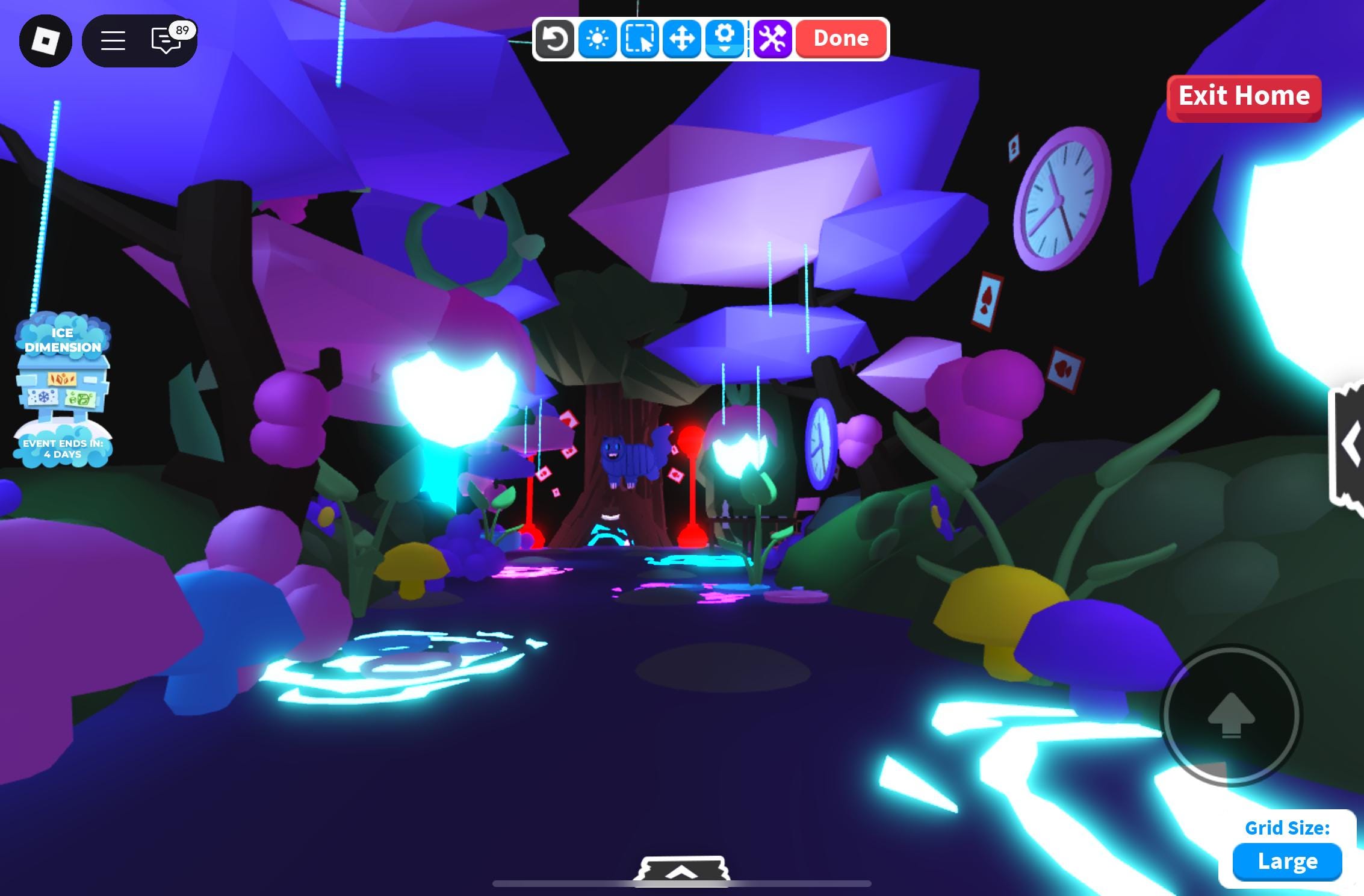 Alice in Wonderland Roblox Adopt Me Home House Build - Etsy