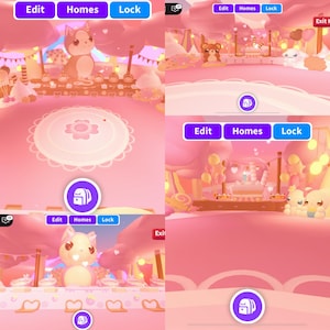 Adopt Me Bat Dragon Grind 2.0 Glitch Home / House / Build - Etsy