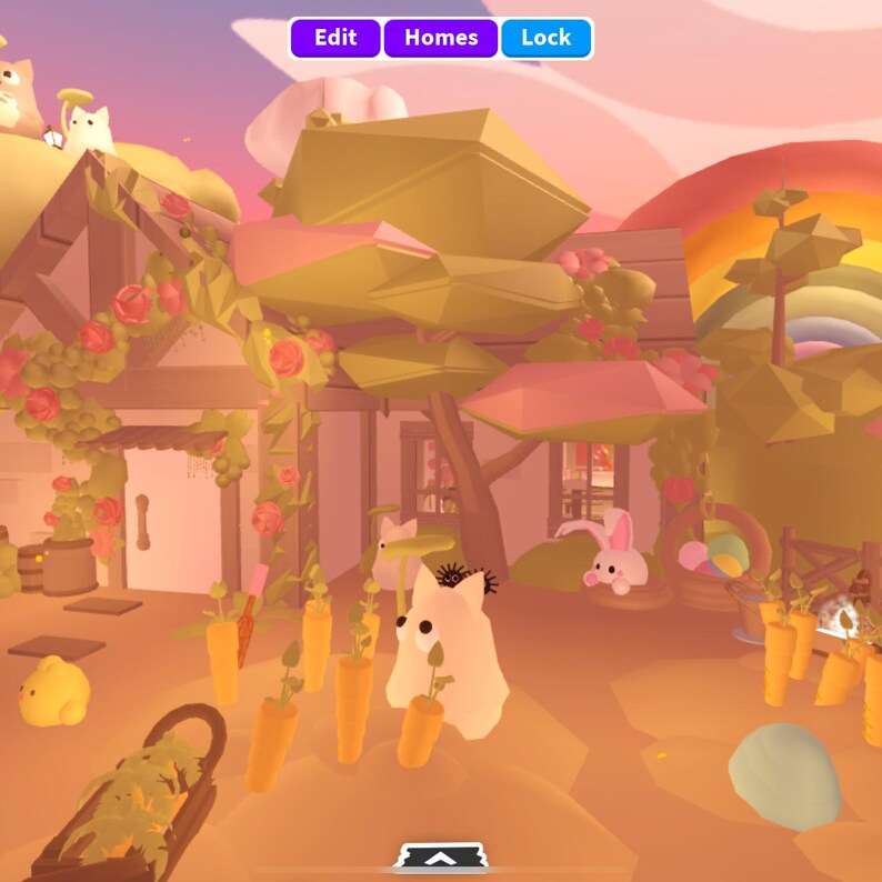 Adopt Me Easter Home House Build Totoro Easter Cottage - Etsy