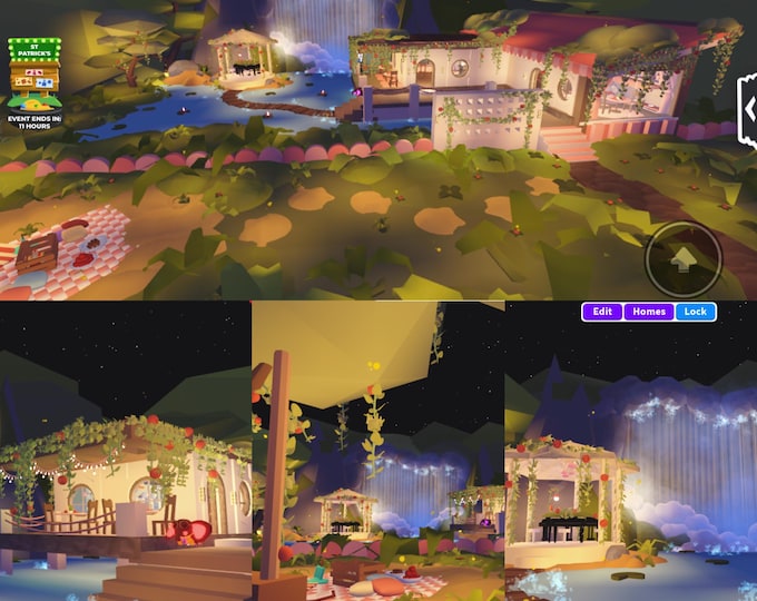 Cutesy Purple Lavender Roblox Adopt Me Home House Build - Etsy Canada