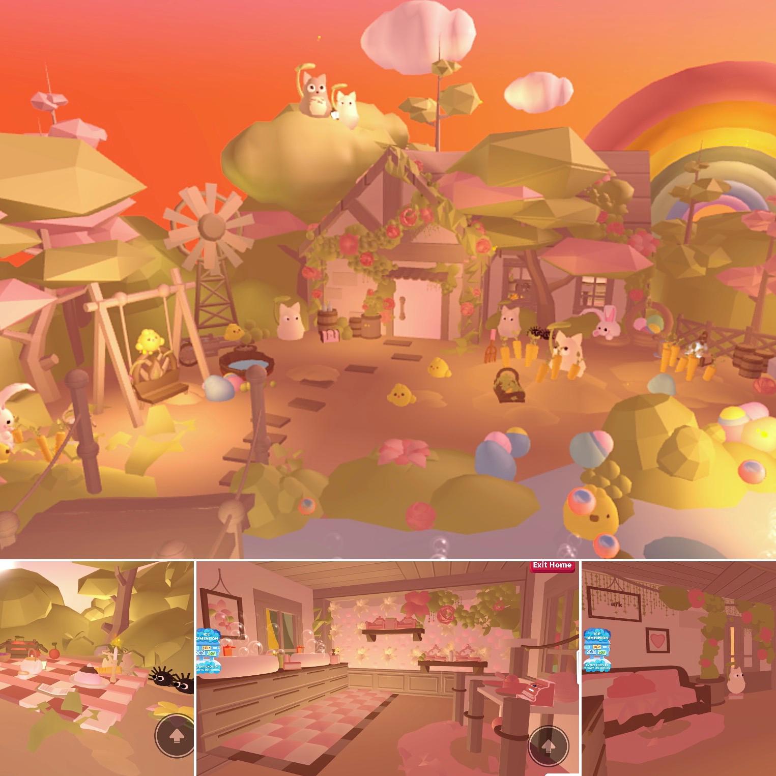 Adopt Me Easter Home House Build Totoro Easter Cottage - Etsy