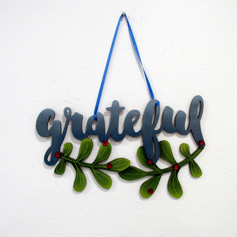 Grateful Sign - Etsy