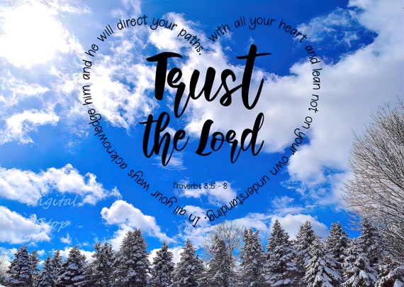 Trust God Wallpaper