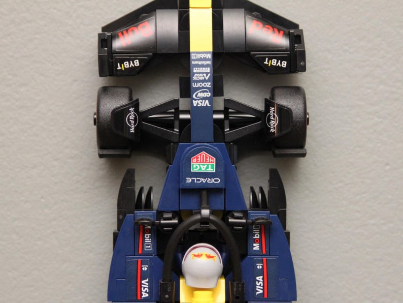 Wall Display for Lego F1 Speed Champions Cars - Easy, No Hole ...