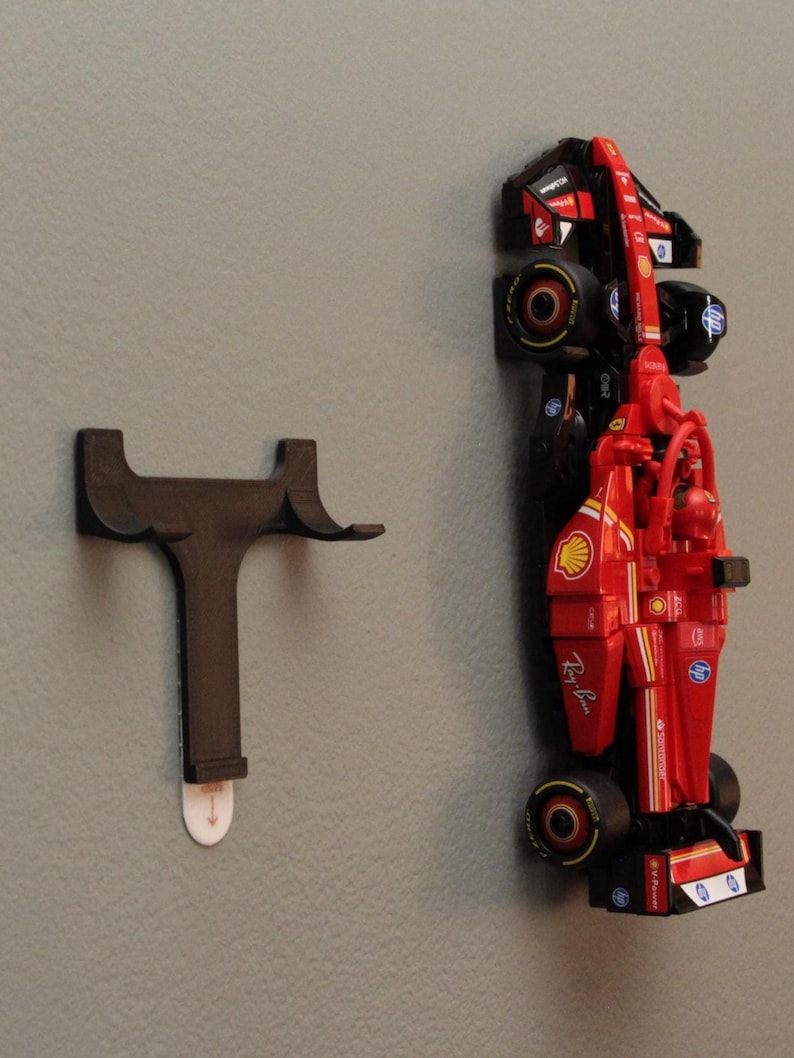 Wall Display for Lego F1 Speed Champions Cars - Easy, No Hole ...