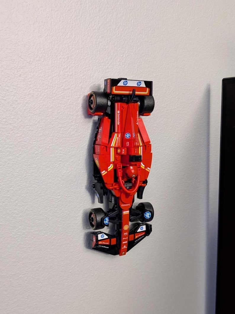 Wall Display for Lego F1 Speed Champions Cars - Easy, No Hole ...