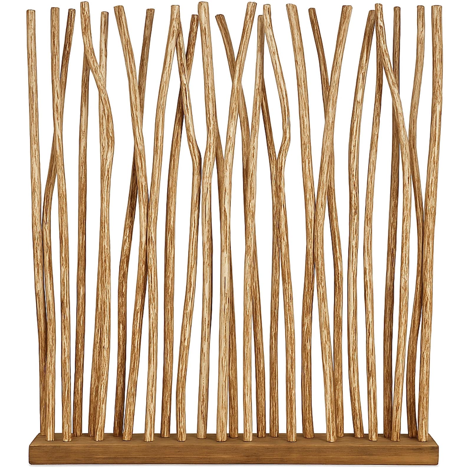 Garden Divider – Tree Branch Wall Art, Rustic Natural Panel for Outdoor ...