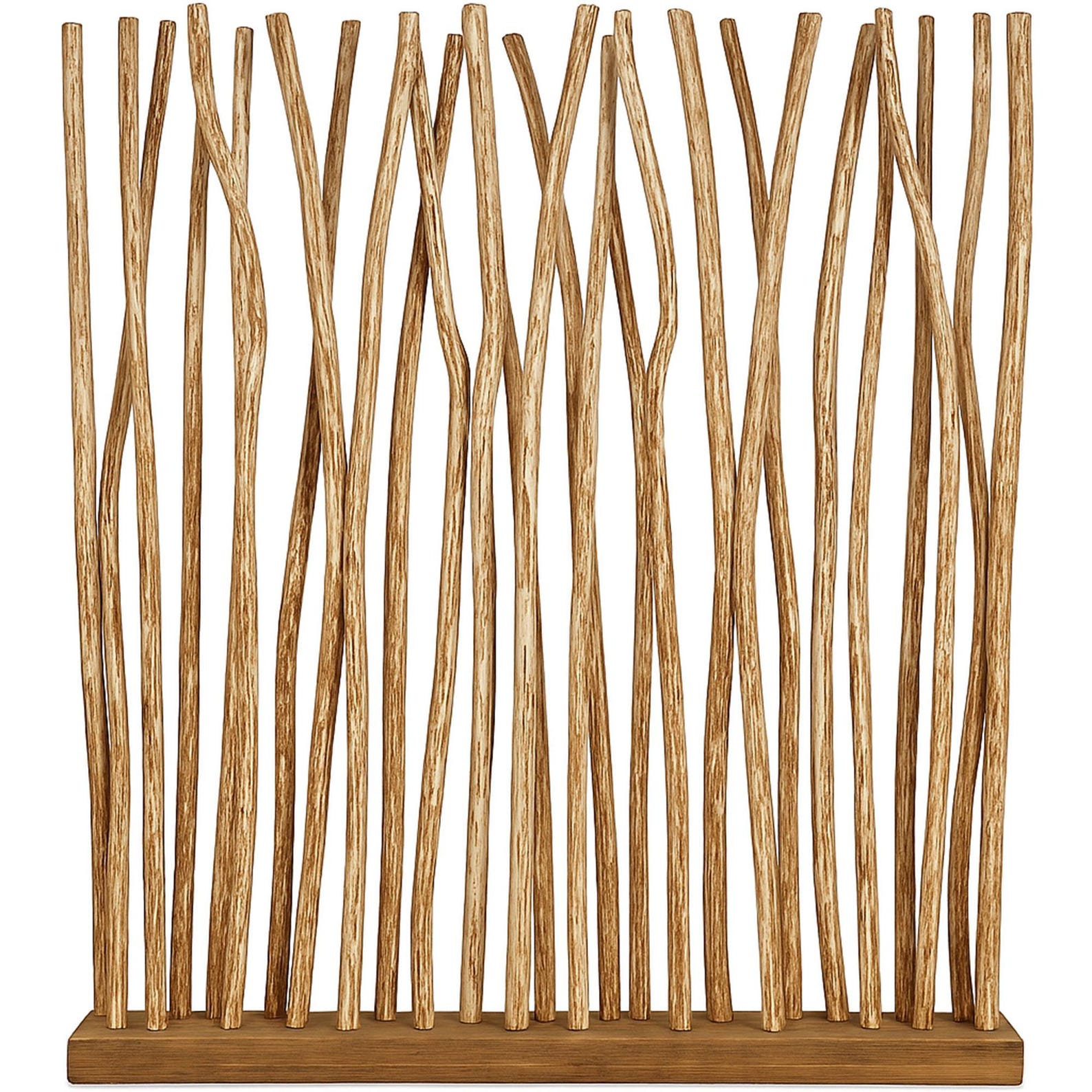 Handmade Tree Branch Privacy Screen Rustic Outdoor Partition - Etsy