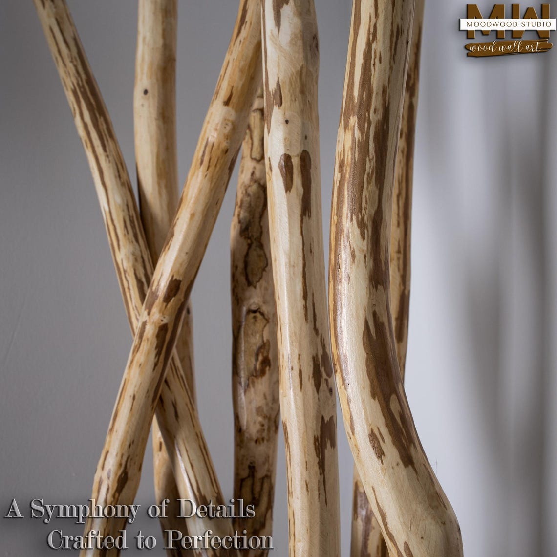 Handmade Tree Branch Room Divider Natural Wood Spa Partition - Etsy