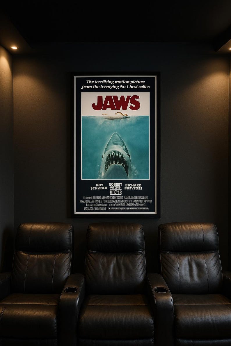 JAWS Original Movie Poster Digital Bundle - 1975 - Classic Spielberg ...