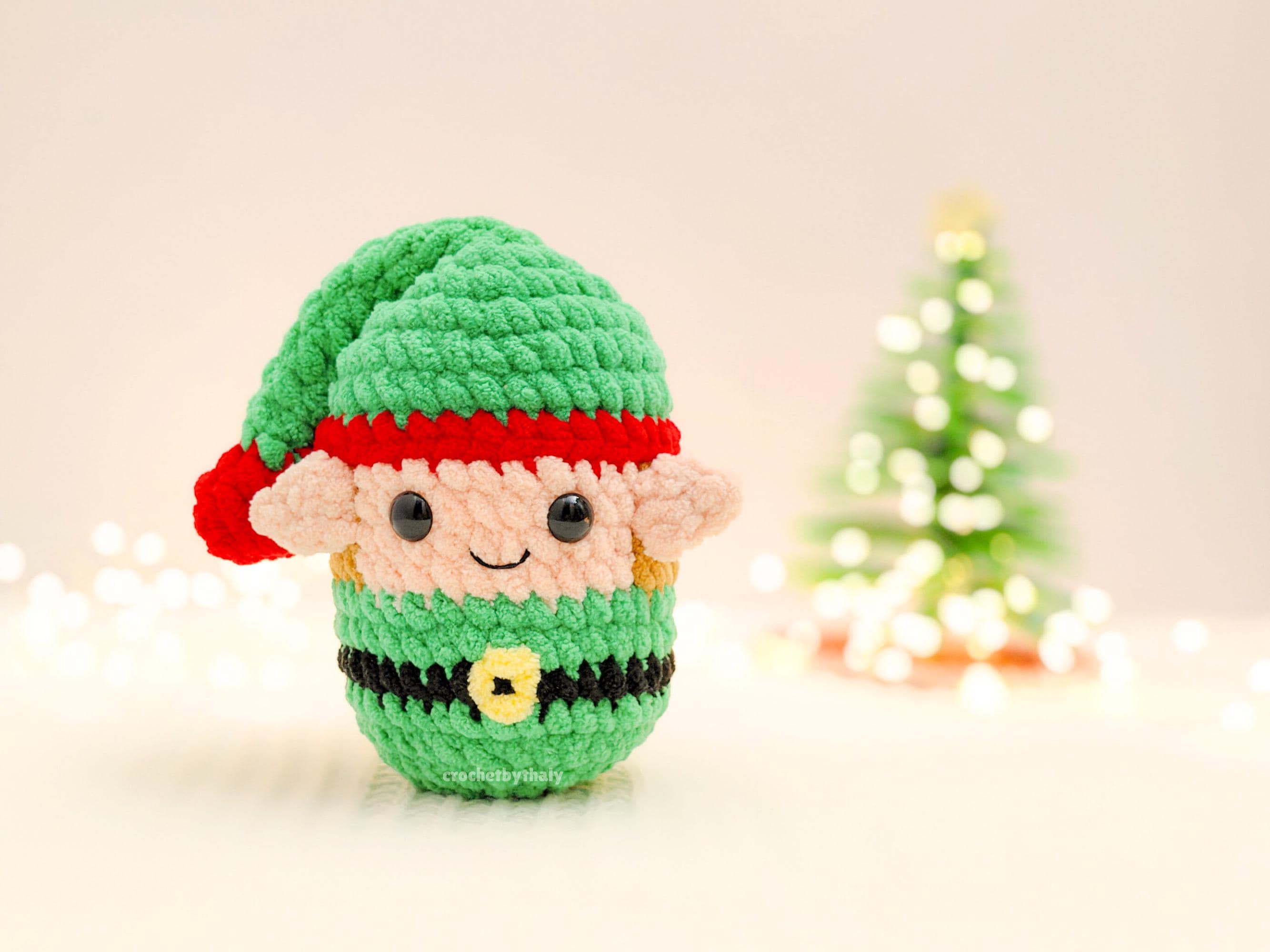 Oval Squish Christmas 6-in-1 Crochet Pattern – No-sew Amigurumi PDF - Etsy
