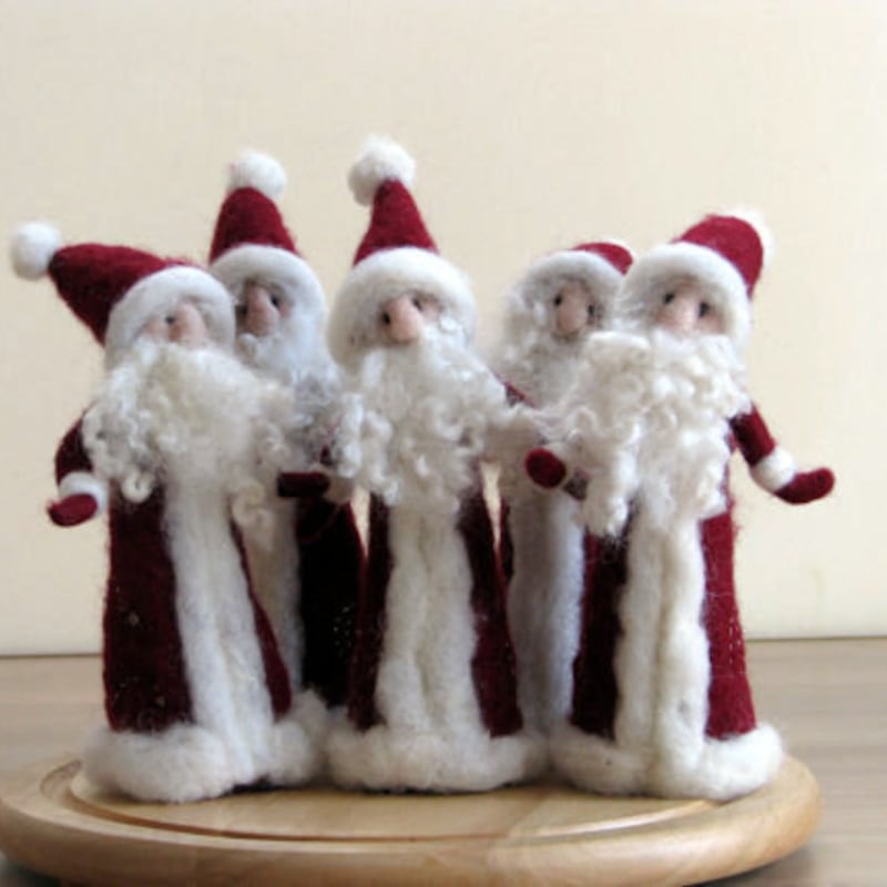 Felt Santa - Etsy