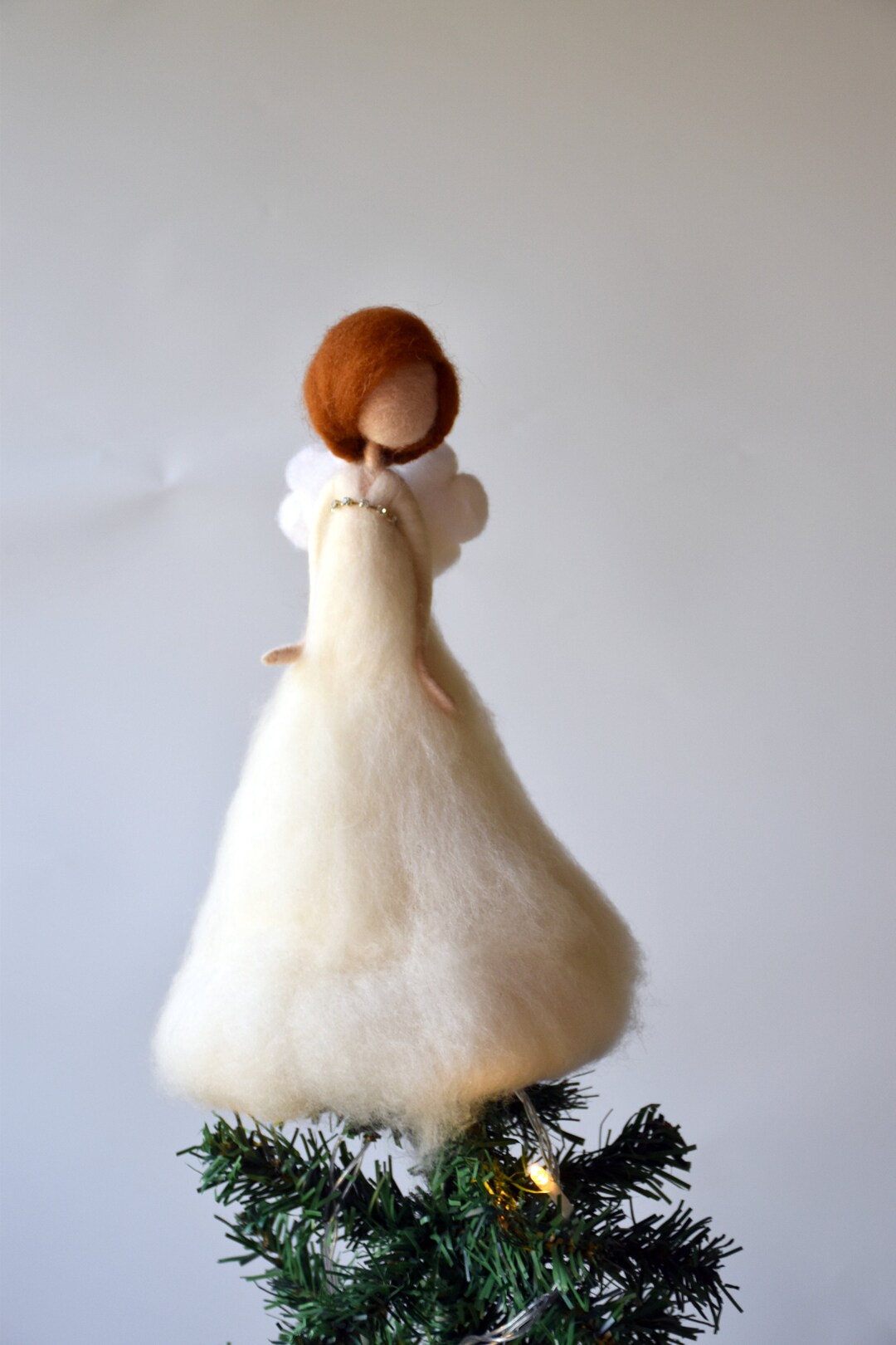 Angel Christmas Tree Topper, Winter Home Decoration - Etsy