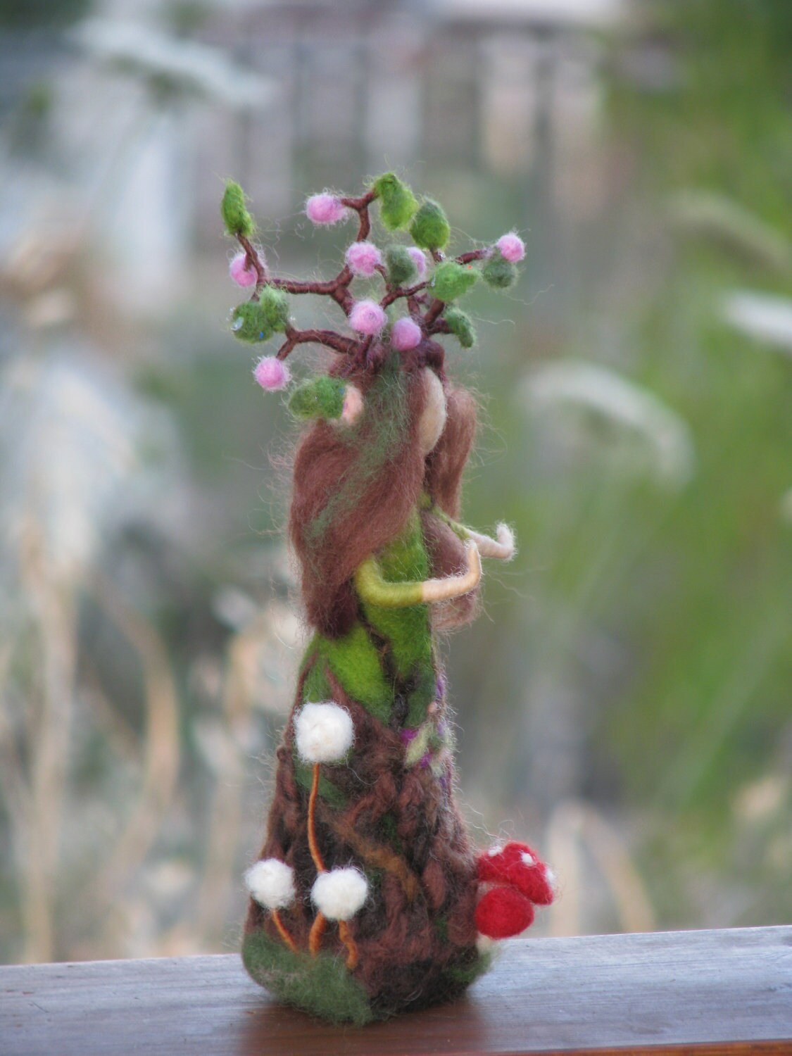 Needle Felted Tree Guardian Waldorf Inspired - Etsy