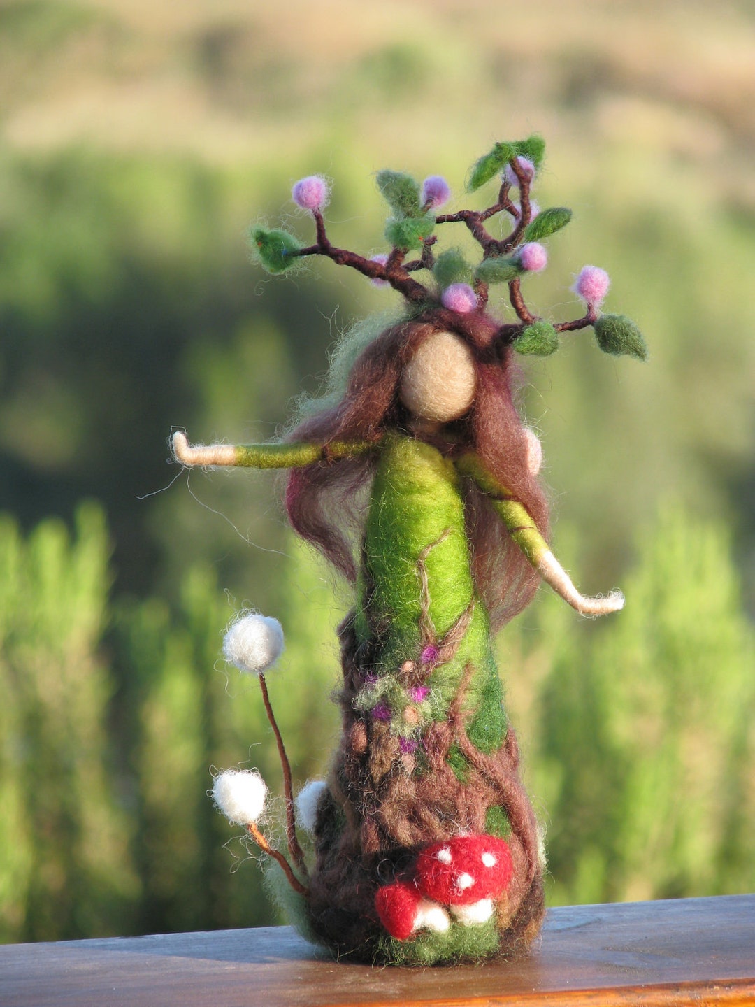 Needle Felted Tree Guardian Waldorf Inspired - Etsy