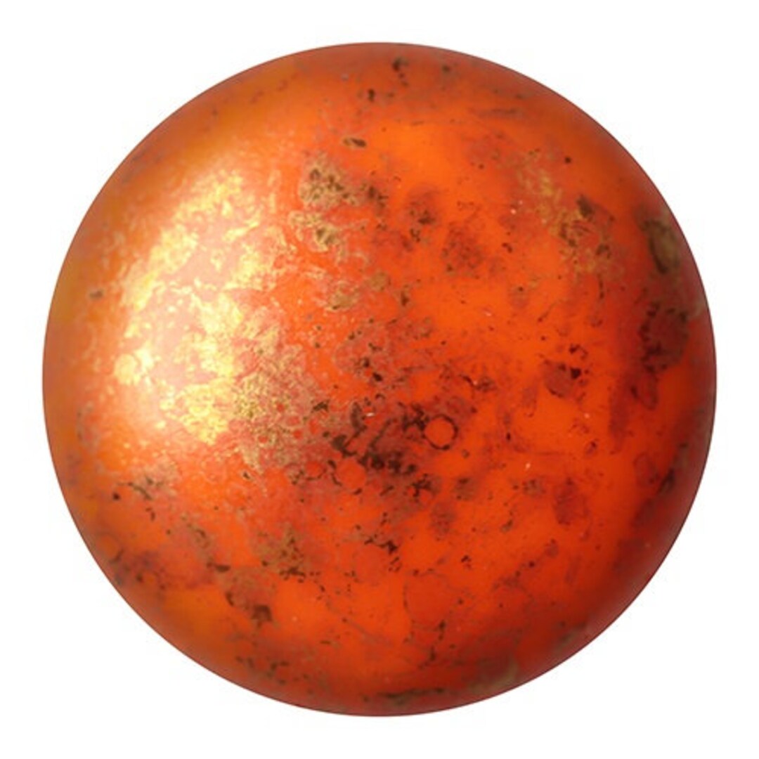 Cabochon Par Puca® 25mm Opaque Hyacinth Bronze 1 Piece Czech - Etsy