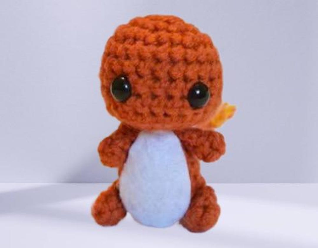 Charmander Crochet Pattern – Digital PDF Amigurumi Tutorial - Etsy