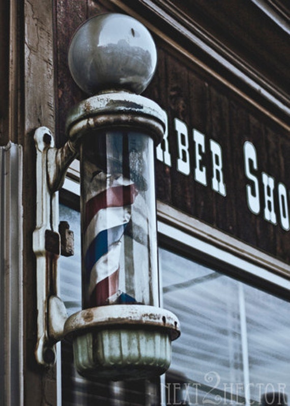 Vintage Barber Shop Pole