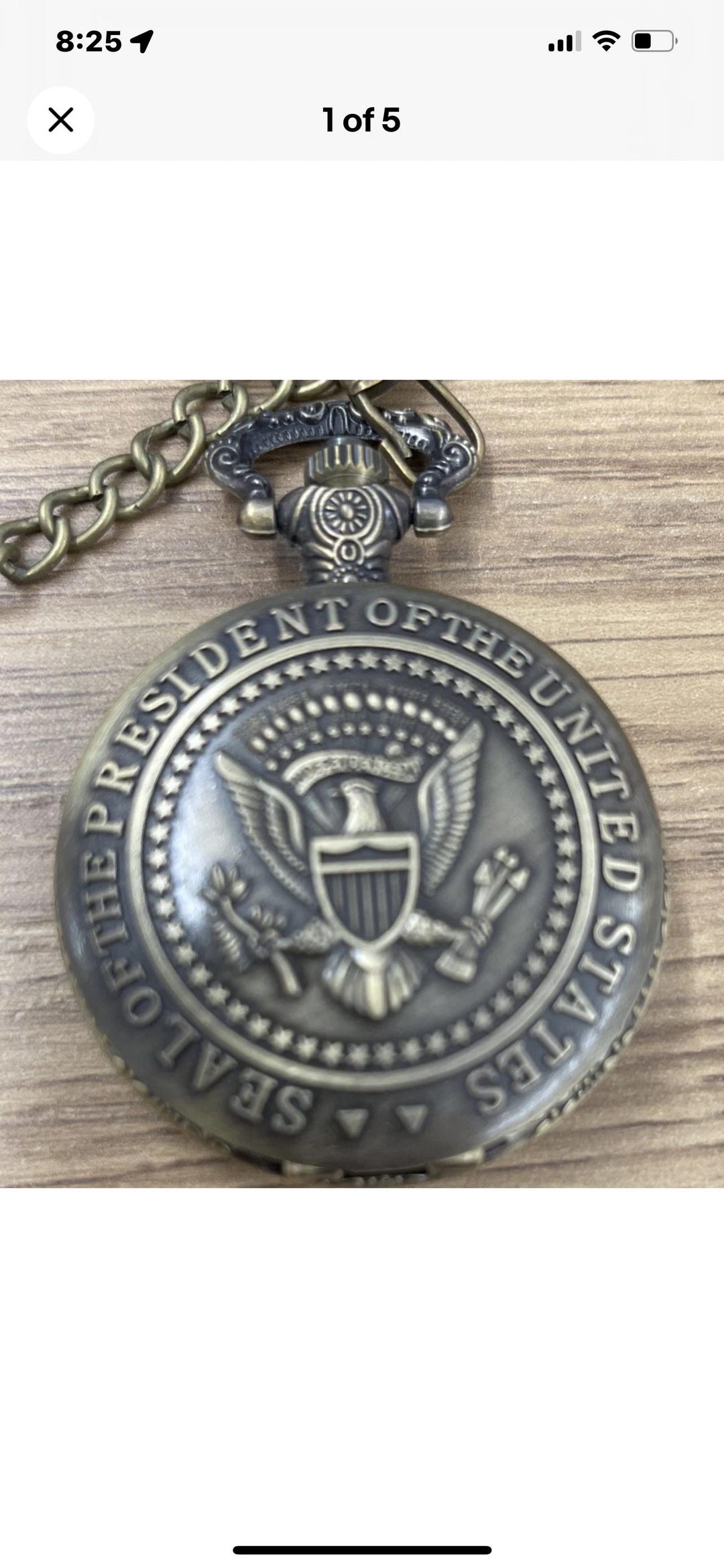 Donald Trump Pocket Watch 45th President of the United States of ...