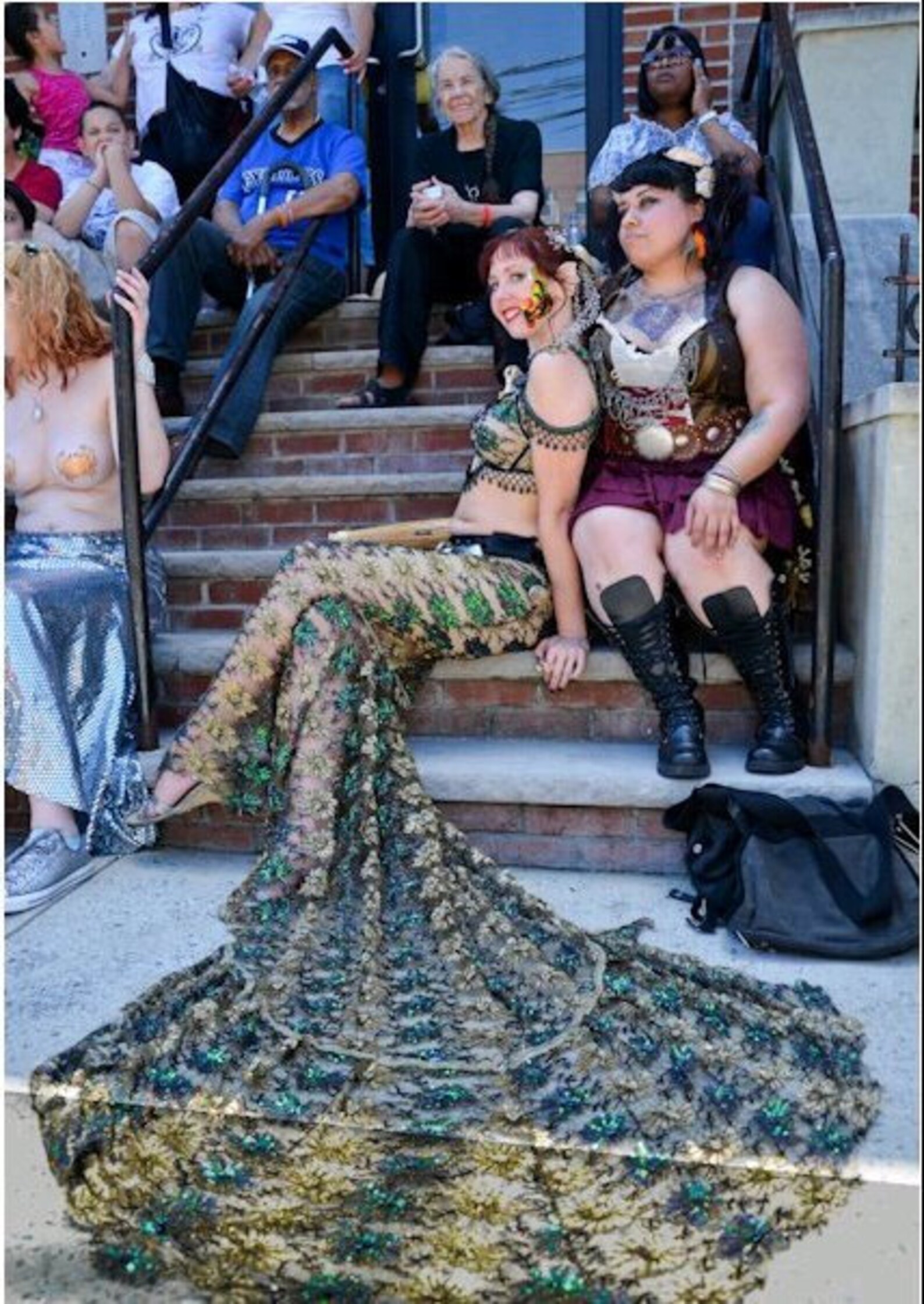 Custom Sequined Mermaid Tail: Adult Costume, Parade Couture - Etsy