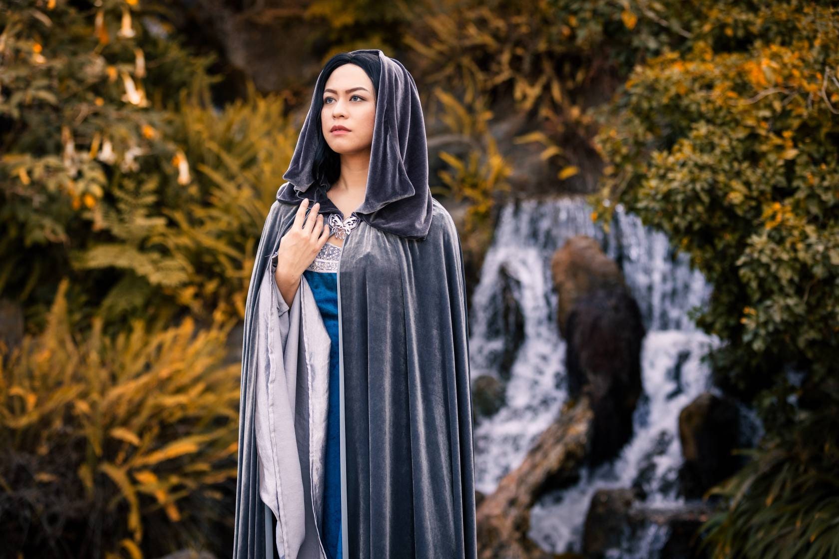 Custom: Arwen "requiem" Inspired Cape, Lord of the Rings Cloak Elven ...