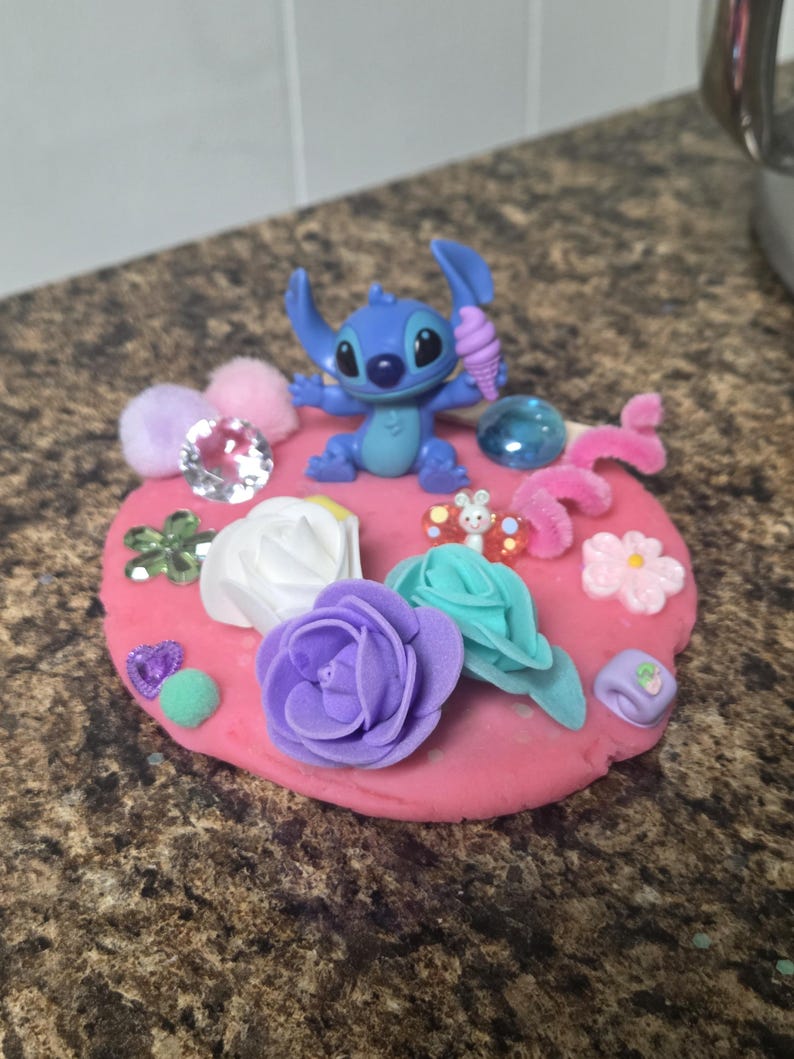 Blue Alien , Play Dough Kit, Party Play Dough Set, Girl Play Dough Kit ...