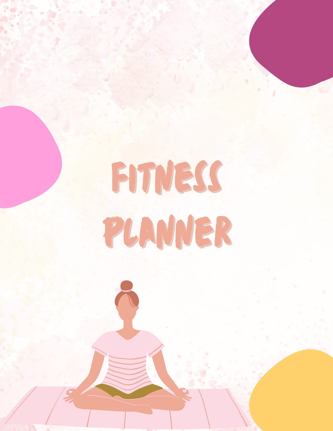 Digital Fitness Planner | Printable Health & Workout Tracker | Daily ...