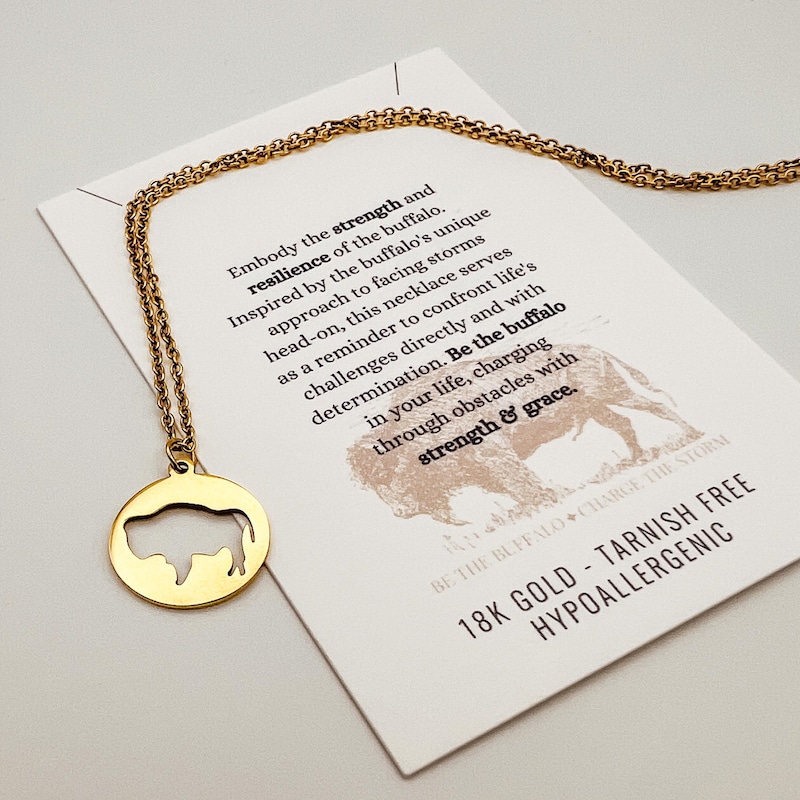 Gold Buffalo - Etsy