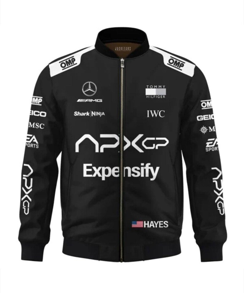 APX GP Team Racing Jacket: Formula 1 Brad Pitt Movie Style - Etsy