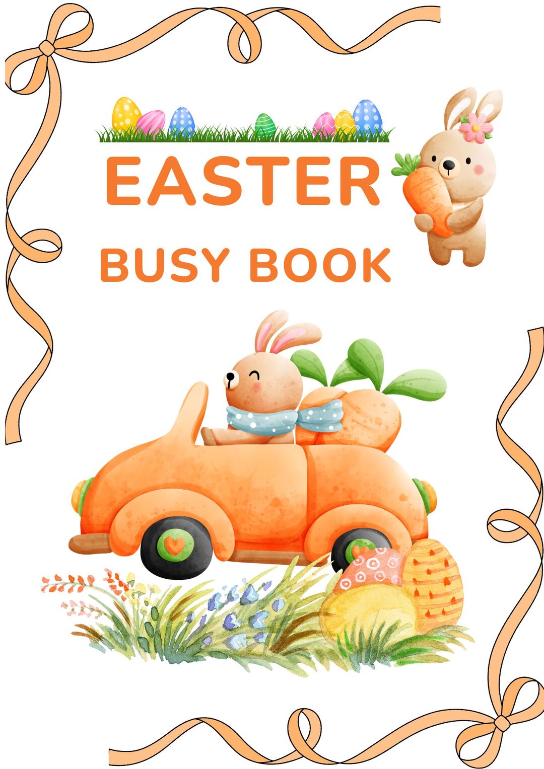 Easter Busy Book for Kids | Printable Activity Book - Etsy