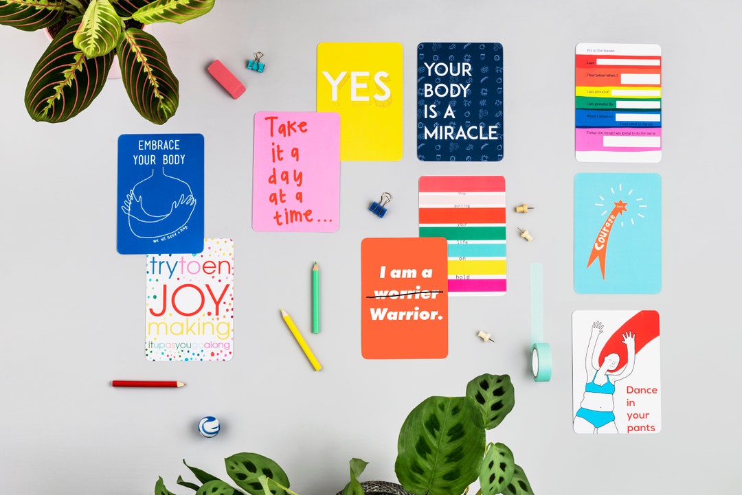 Mini Mantra Card Set: Positive Affirmations by Hannah Broadway - Etsy