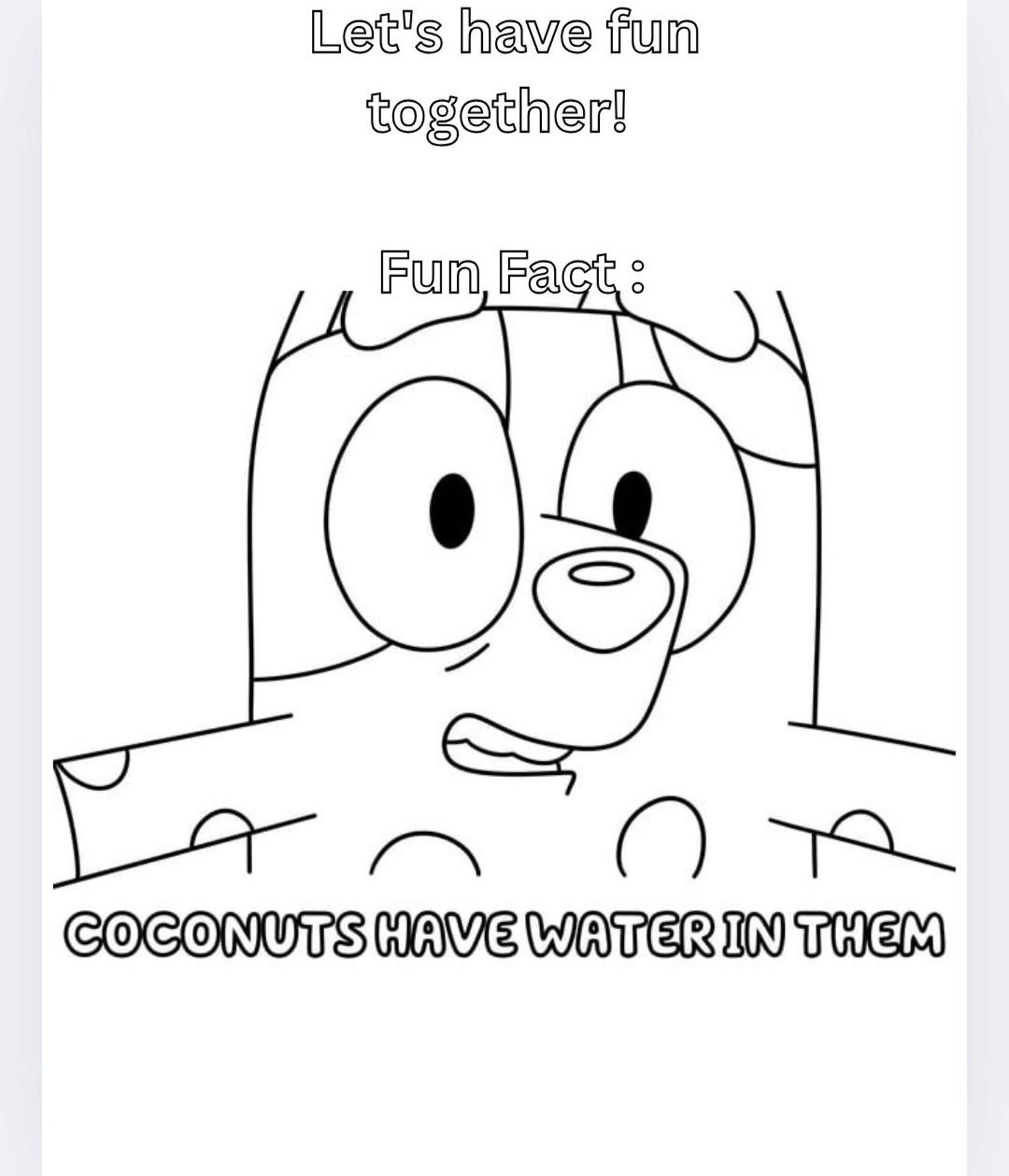 Bluey and Muffin Coloring Sheet - Etsy