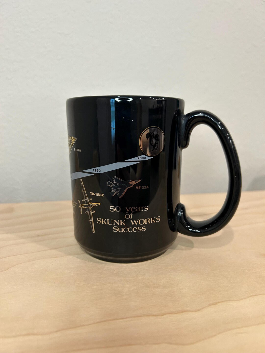 Vintage Lockheed Martin Skunk Works 50th Anniversary Mug - Made in ...