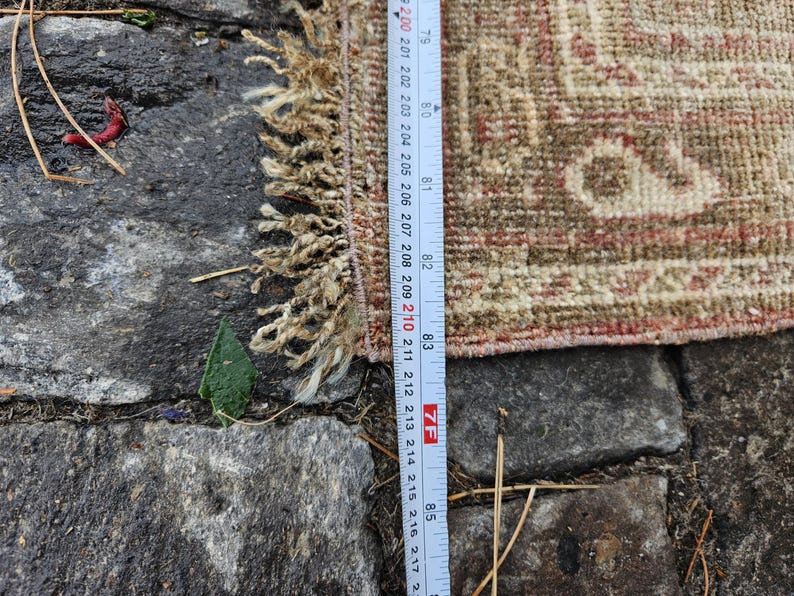 Red Authentic Handwoven Turkish Rug, Large Oriental Living Room Area ...