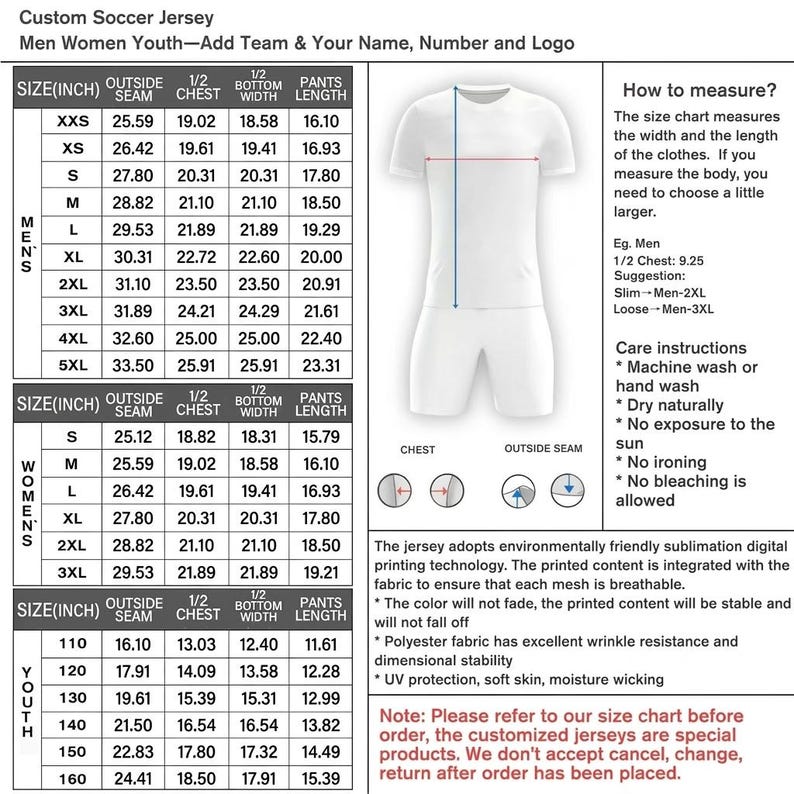 Personalized USA 2026 Soccer Jersey,red White Blue, Custom Name Number ...