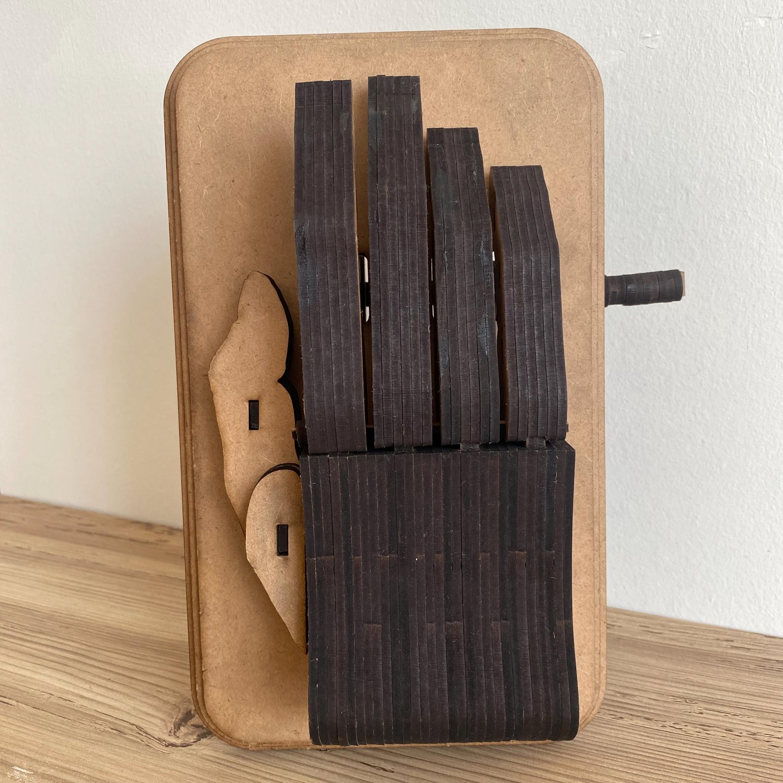 The "waiting Hand" Automata - Kinetic Sculpture - Instructions Included ...