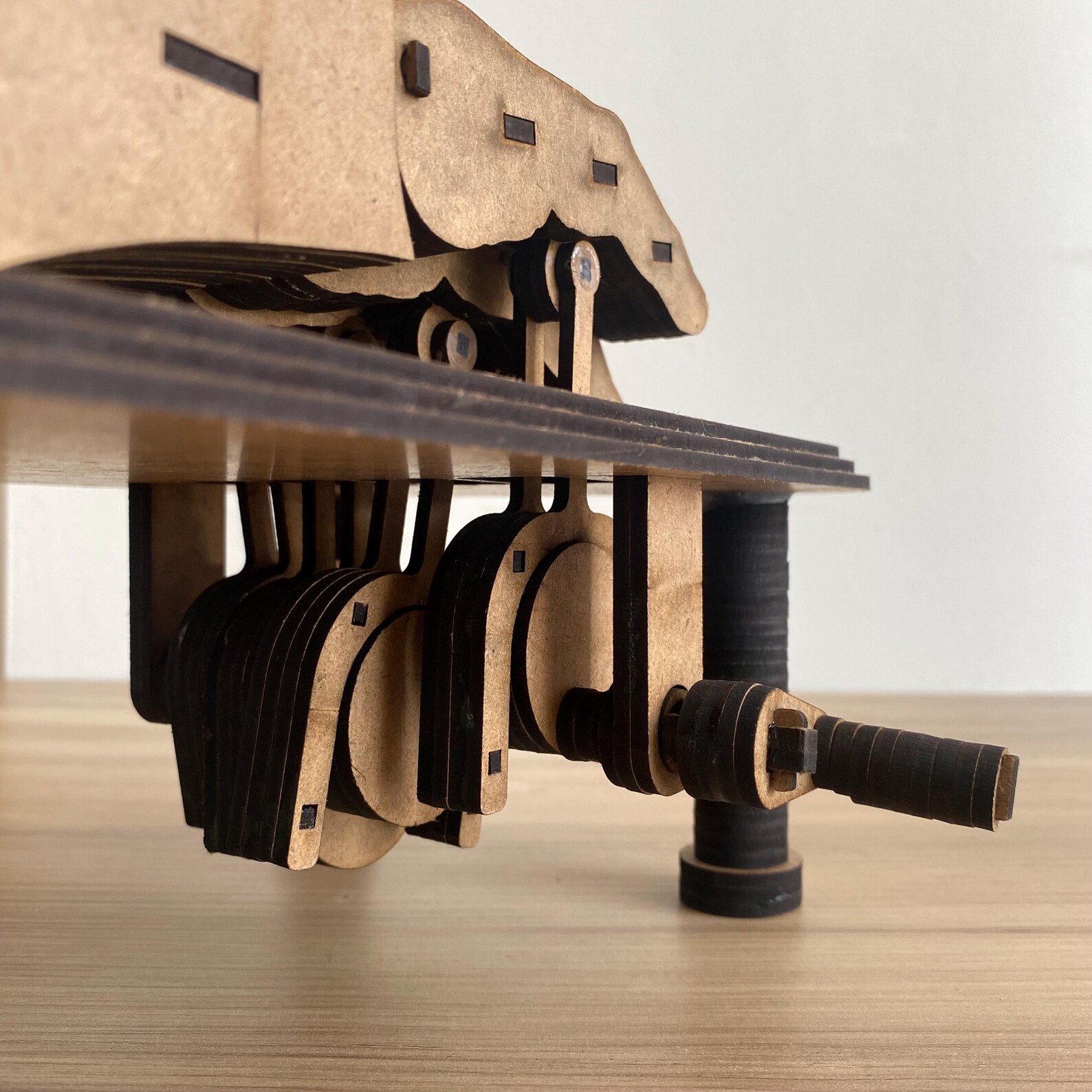 The "waiting Hand" Automata - Kinetic Sculpture - Instructions Included ...