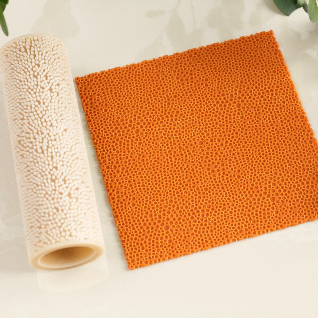 Sponge Texture Roller | Seamless Sponge Texture Roller | Embossing ...
