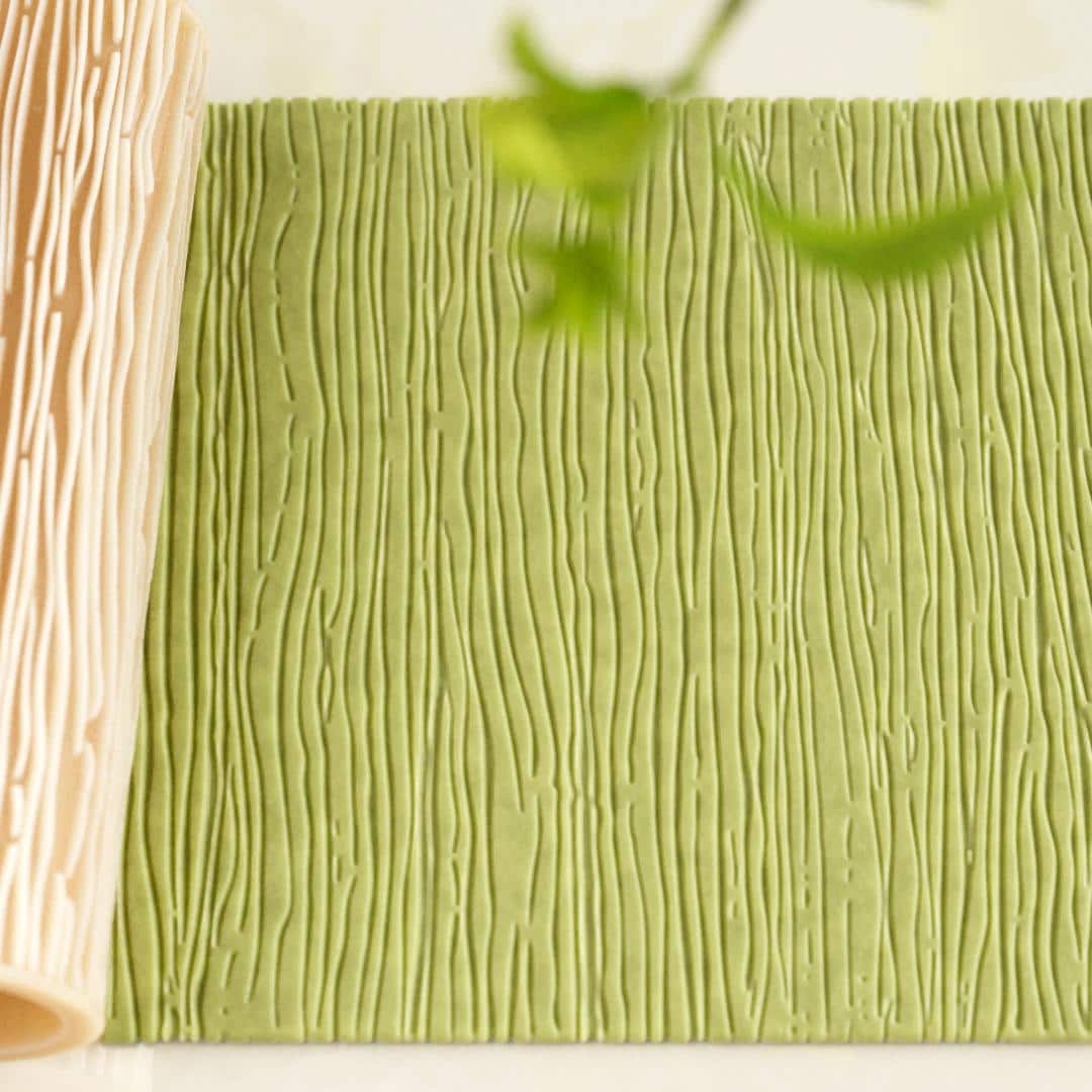 Wood Texture Roller | Seamless Wood Clay Texture Roller | Embossing ...