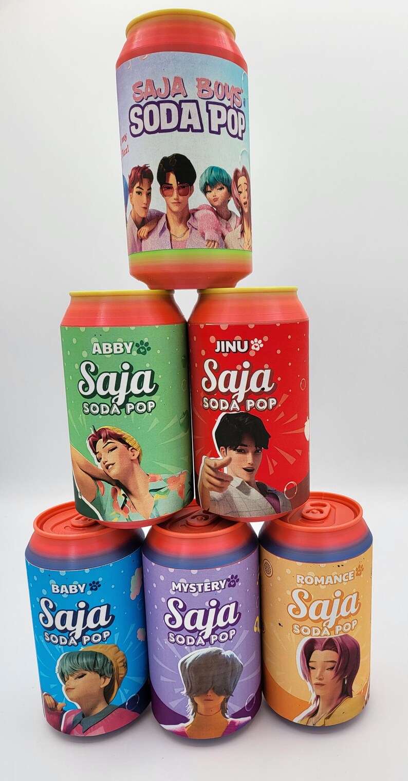 Saja Boys Soda Cans - Etsy