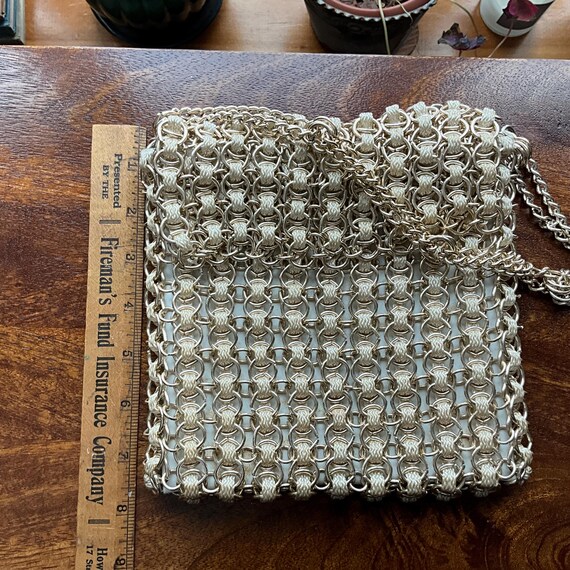 Vintage 1969 Chainmail Shoulder Bag by Walborg - Gem