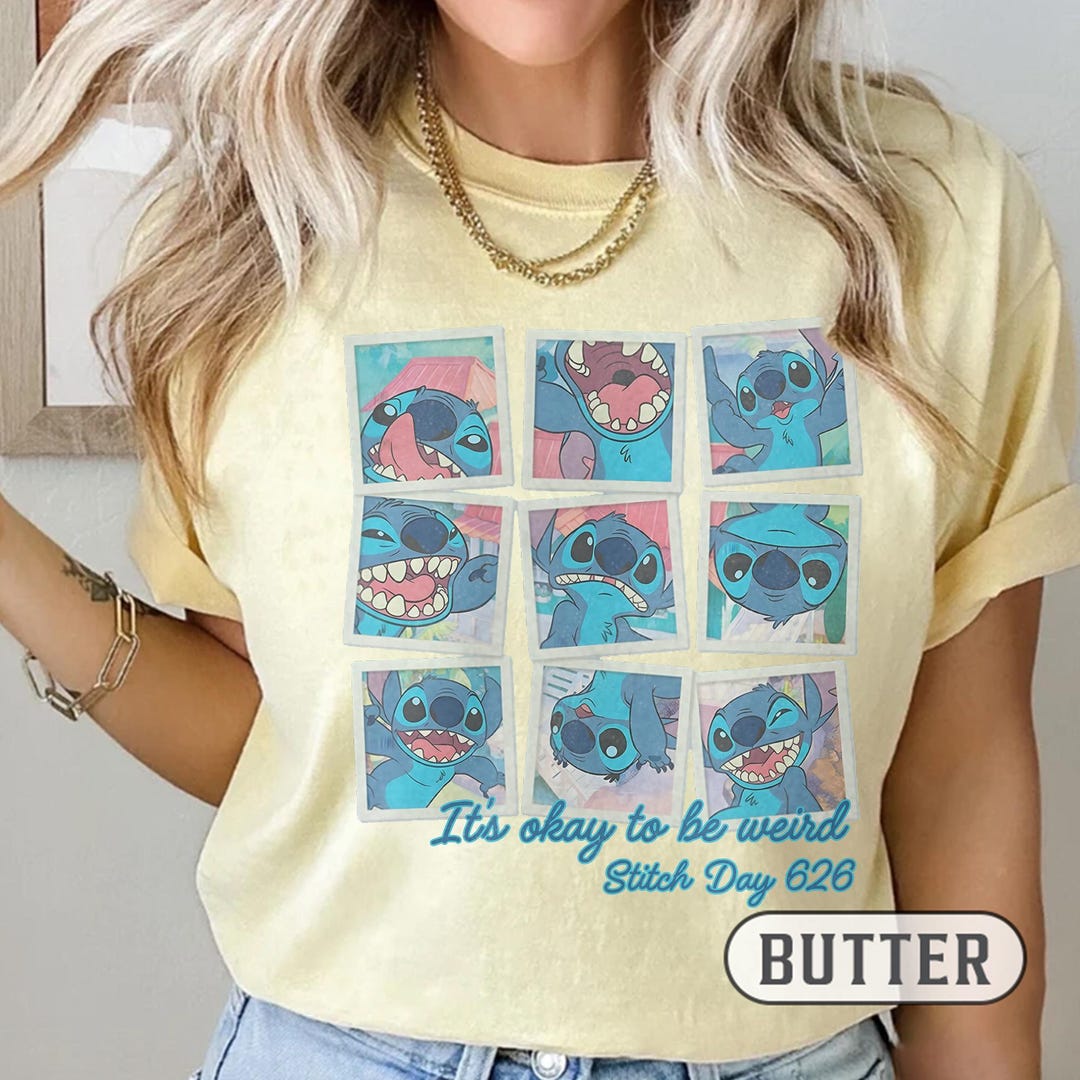 Retro Stitch Experiment 626 Shirt, Stitch Shirt, Disney Stitch Shirt ...