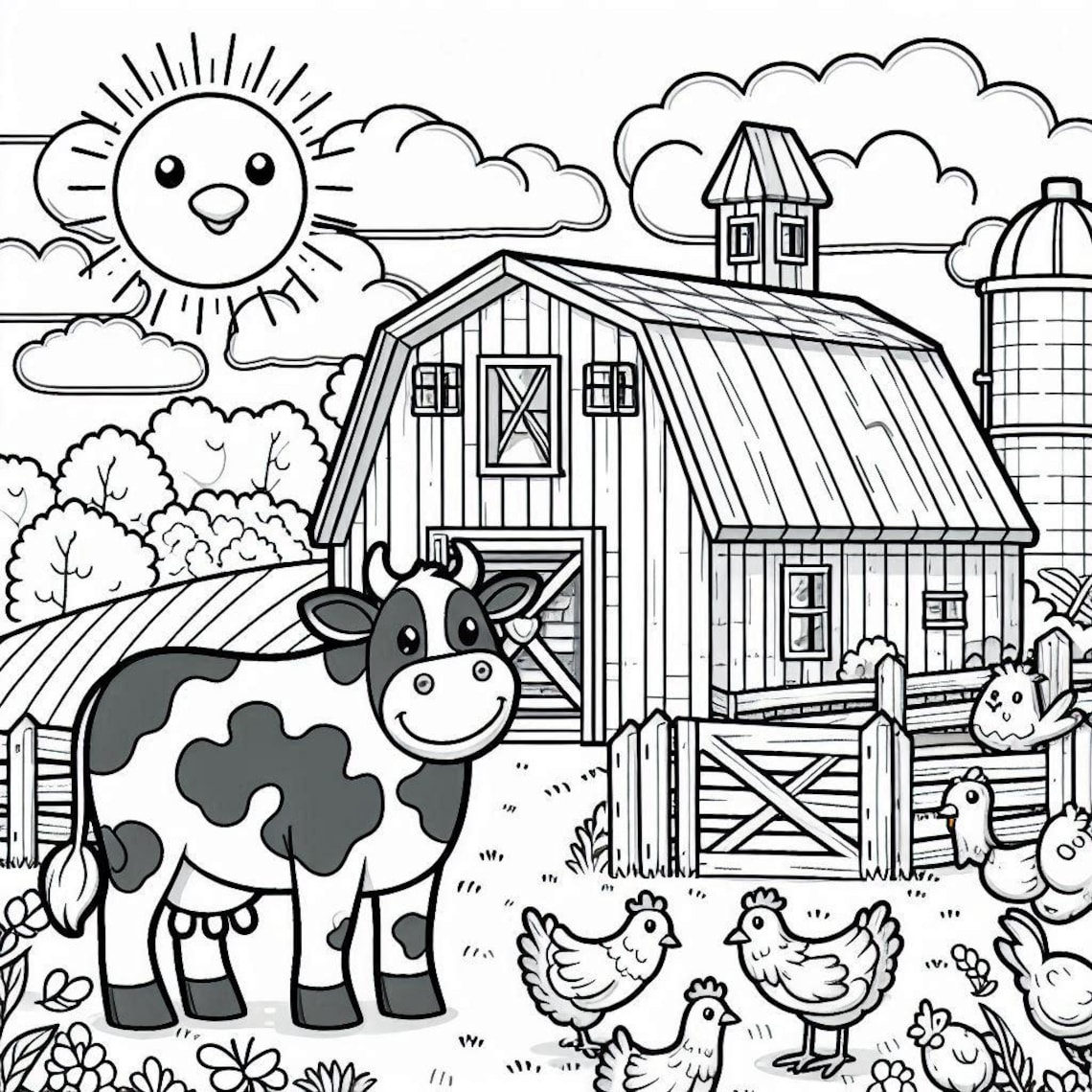 A Colouring Book for Kids, Children Colouring Book 2-12 Year Old ...