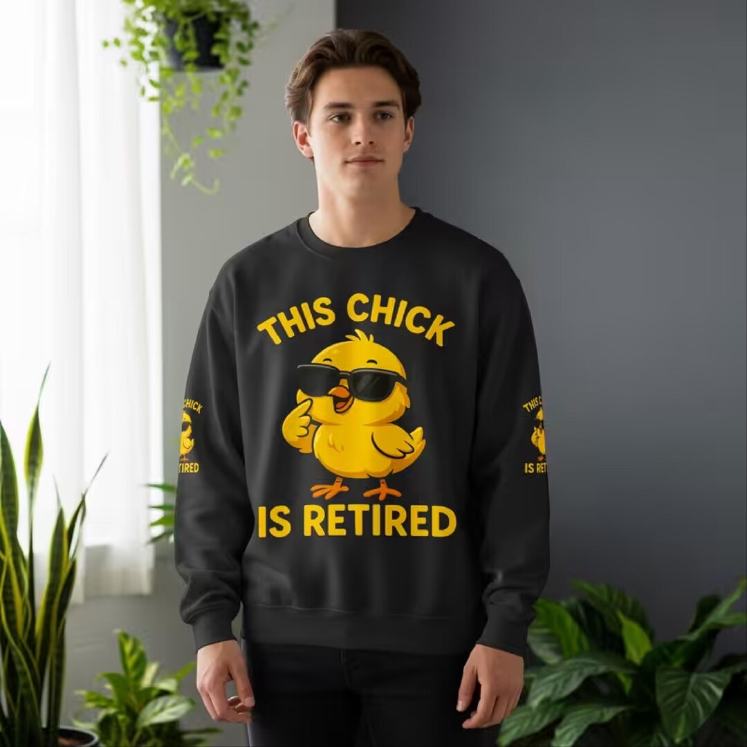 Funny Retirement Chick PNG - Sublimation Design (digital Download) - Etsy